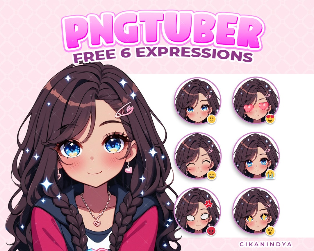 PNG Tuber | Positive Broadcast With Cute and Kawaii PNG Tuber Character ...