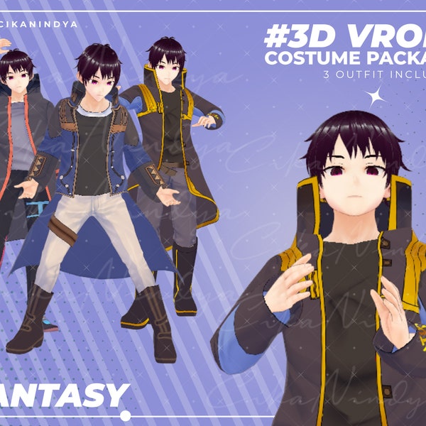 Male Vroid Clothes - Etsy