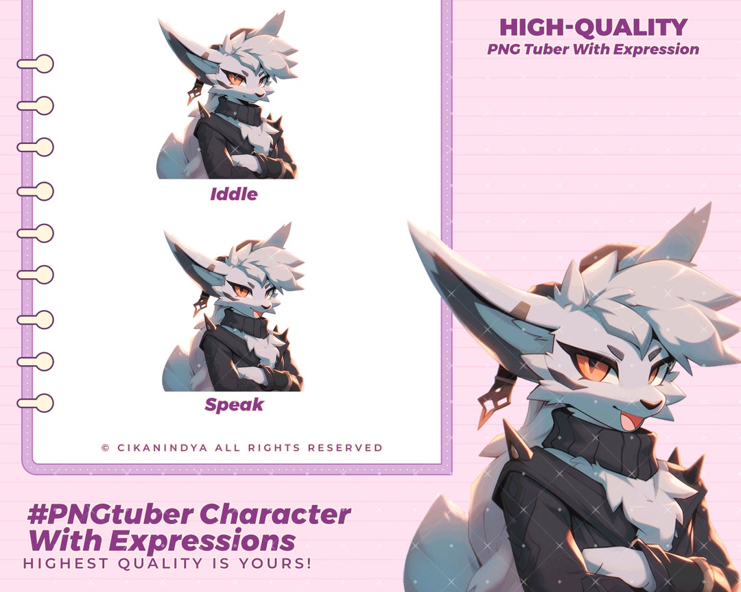 Pngtuber | Furry Fantasy With PNG Tuber Avatars for Content Creators ...