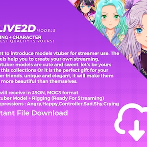 Vtuber Live2d | Futuristic Live2d Vtuber Anime School Orange Tosca | 3 ...