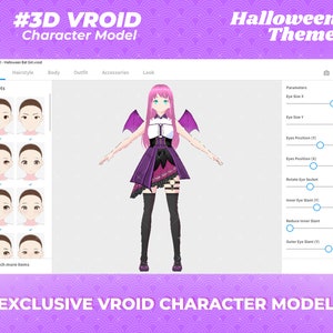 3D Vroid Character, 3d Model, Vtuber Model Free, Virtual Streamer ...
