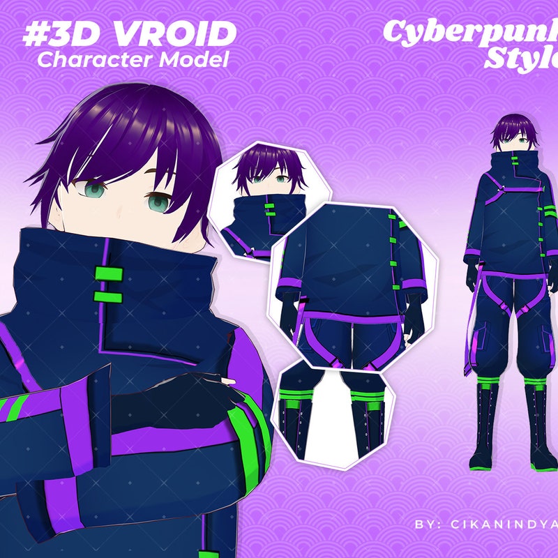 Male Vtuber Model - Etsy