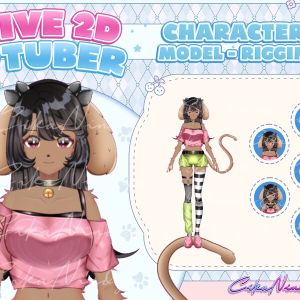 Live2d Furry Model - Etsy