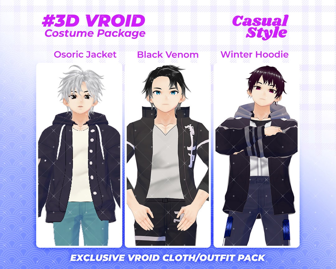 Vroid Clothing Pack, Costume, Vroid, Clothes, Kawaii Clothes, Vroid ...