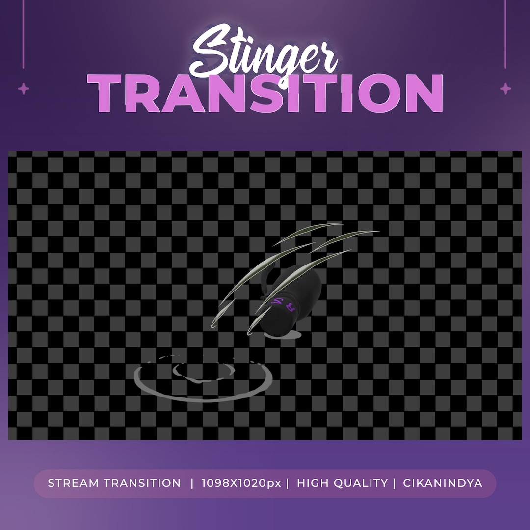 Streamer Bomb Transition Pack | Animated Scene Switch Effect | Twitch ...