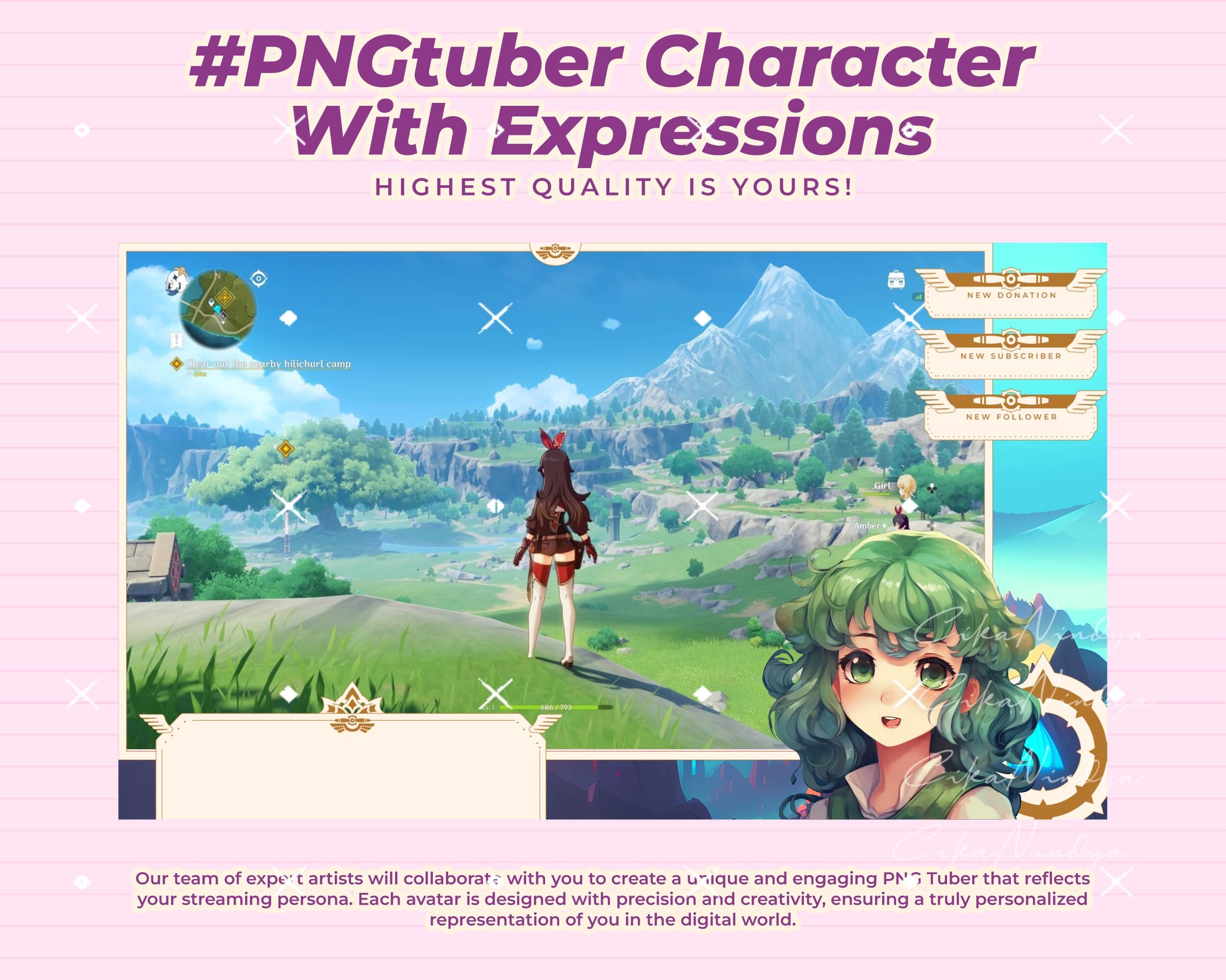 Stream Like a Pro With PNG Tuber Perfect for You Pngtuber - Etsy