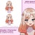PNG Tuber Zuri Cartoon PNG Tuber Pack 6 Pose Tuber 6 Twitch Emote Text ...