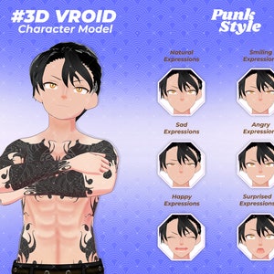 3D Vroid Character, Virtual Sorcerer, Twitch Fantasy - Fantasy Realm ...