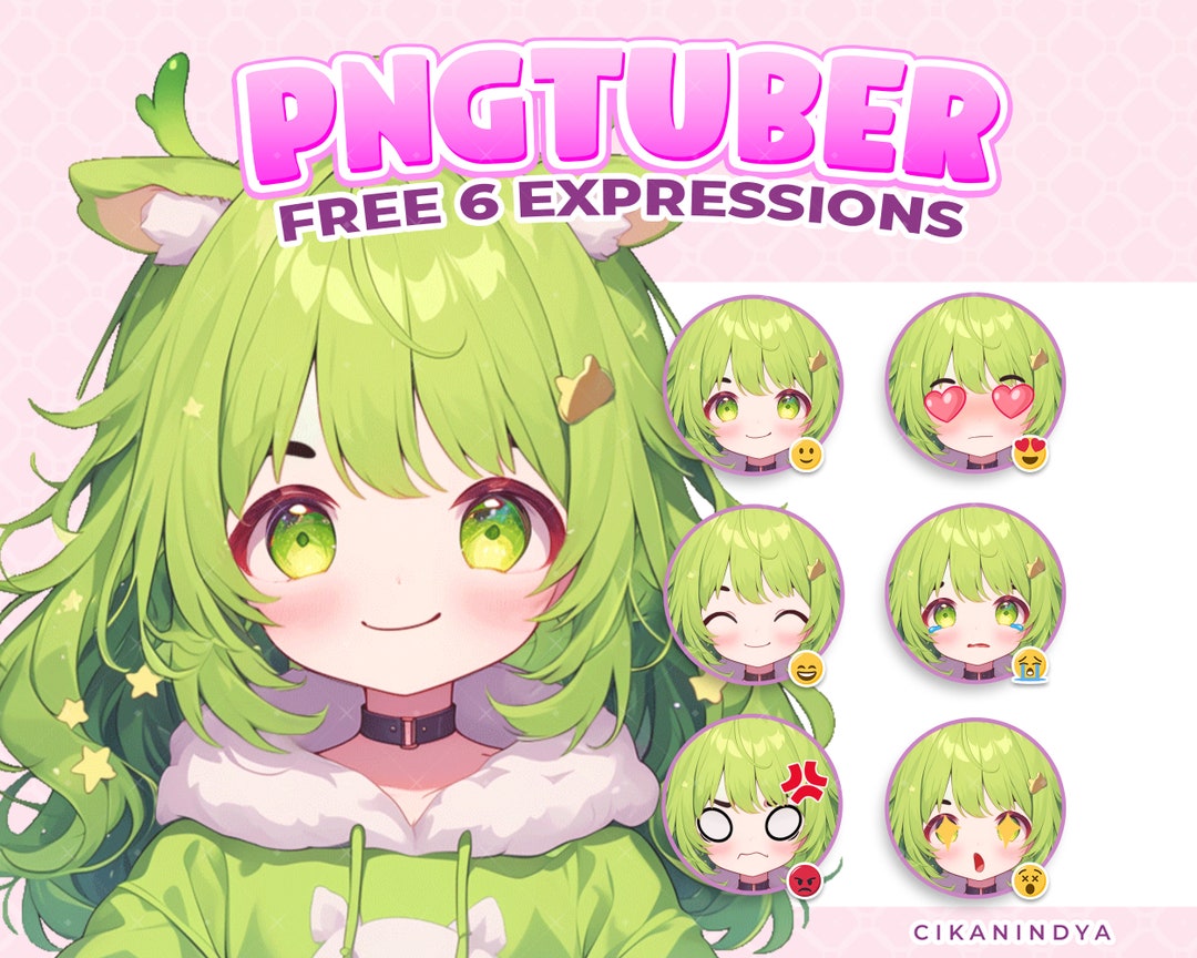 PNG Tuber | Enhance Your Content With PNG Tuber Cute Characters for ...