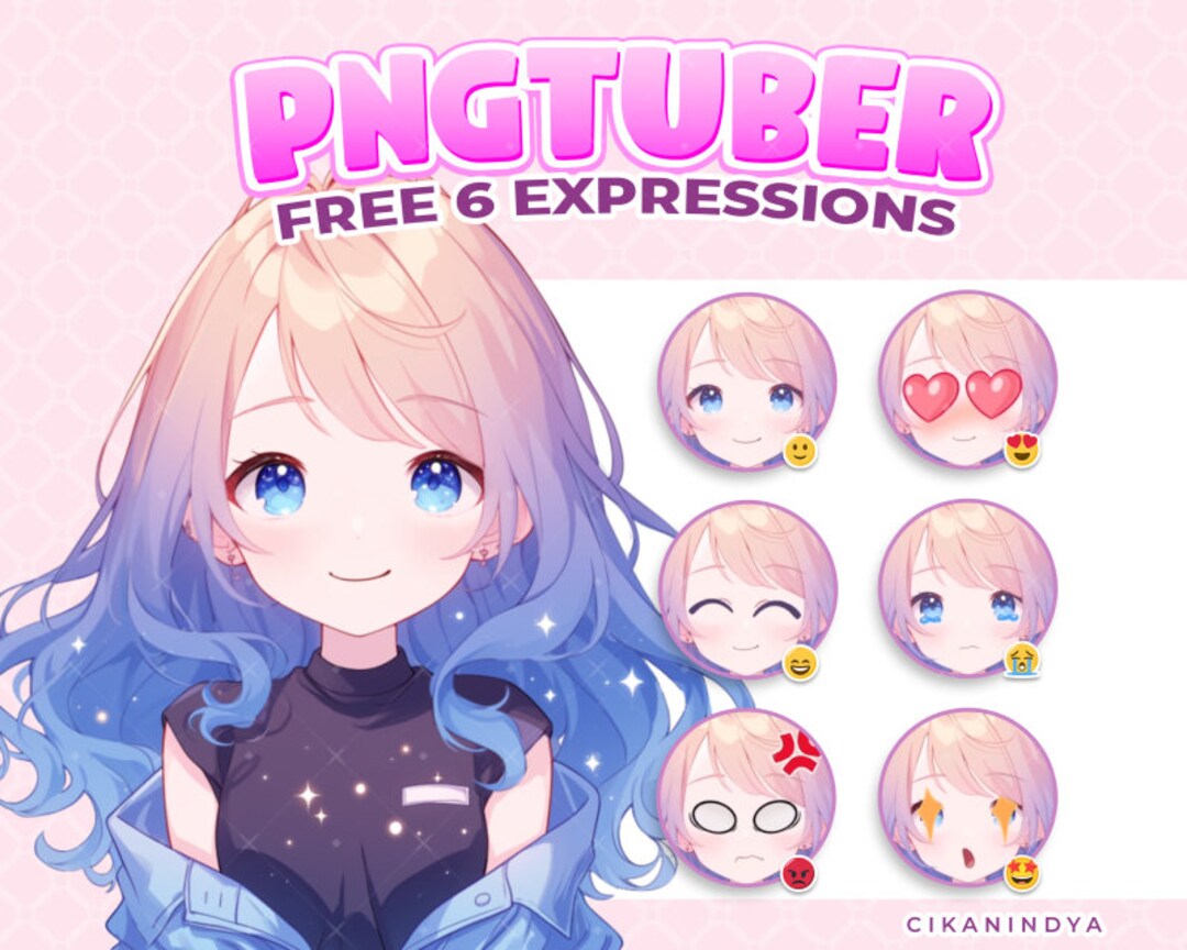PNG Tuber | Pretty PNG Tuber Girl Characters for a Visual Delight | Get ...