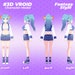3D Vroid Character, 3d Model Commission, Vtuber Model, Vroid Streamer's ...