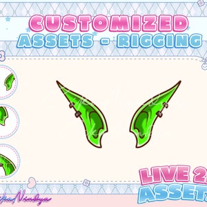 Vtuber Assets, Twitch Assets, Stream Assets, Live2d Asset, Design Asset ...