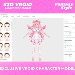 3D Vroid Character, Avatar Creation, Twitch Newcomer - Virtual ...