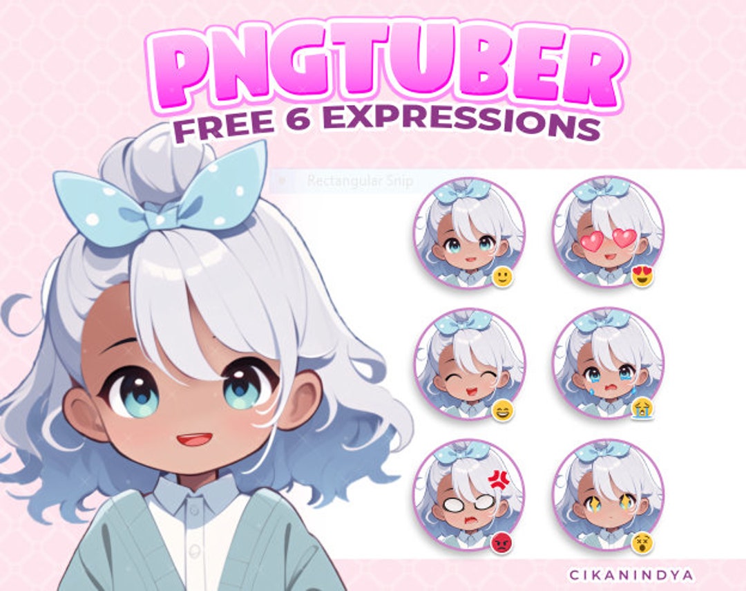 Pngtuber | Add Personality to Your Boardcast With Cute PNG Tuber ...