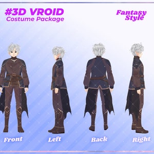 Vroid Clothing Pack, Costume, Vroid, Clothes, Kawaii Clothes, Vroid ...