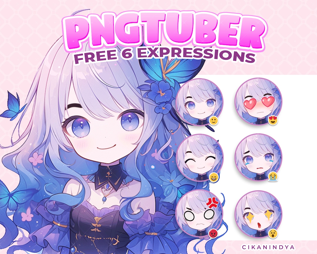 PNG Tuber | Energize Your Streams With Vibrant Little Girl PNG Tuber ...