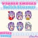 Elevate Your Channel With Vtuber Emote Neo Jacket for Twitch Emote ...