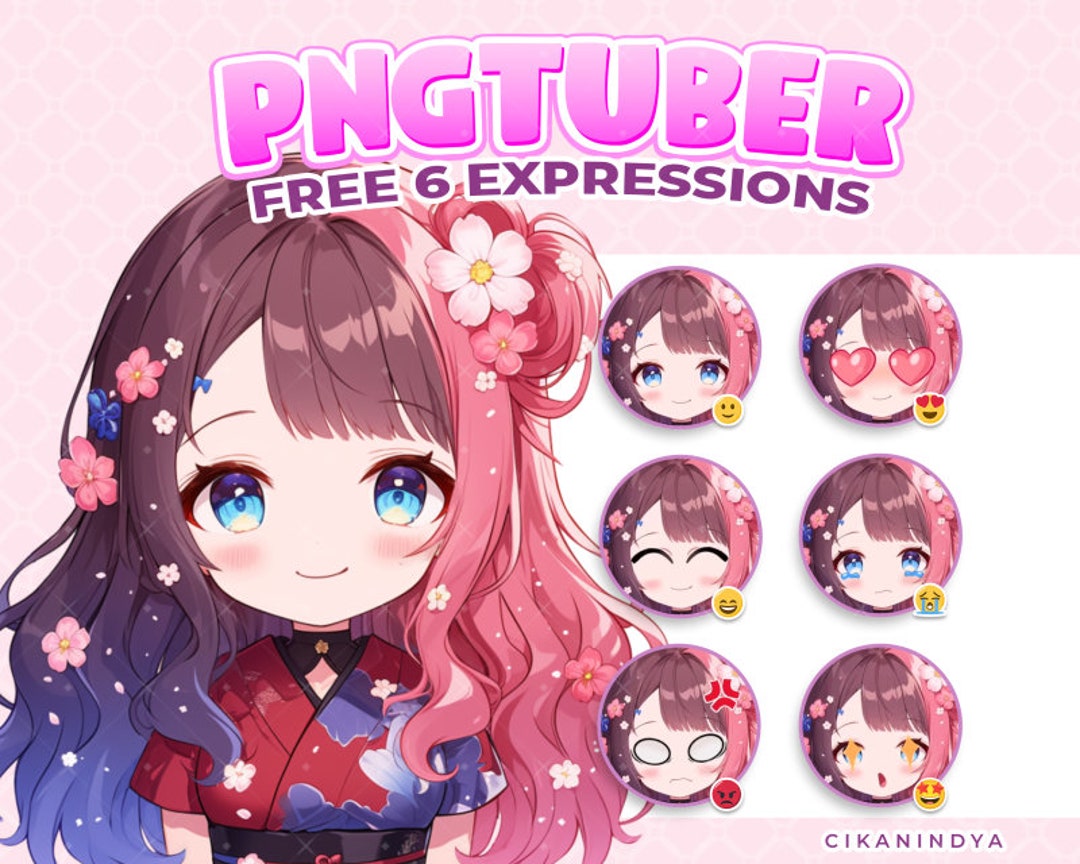 PNG Tuber | Charming PNG Tuber Characters for Engaging Streaming ...