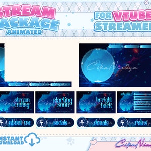 Vtuber Overlay, Twitch Overlays, Overlay, Overlay Twitch, Stream ...