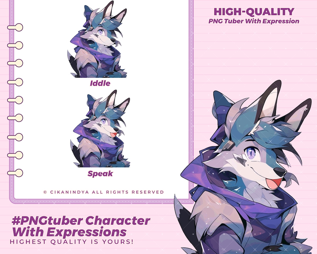 PNG Tuber | Anthro Avatars Unleashed With Furry PNG Tubers for Unique ...