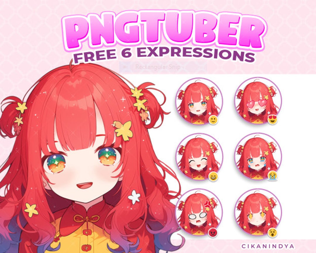PNG Tuber | Engage Your Audience With Little Girl PNG Tuber Characters ...