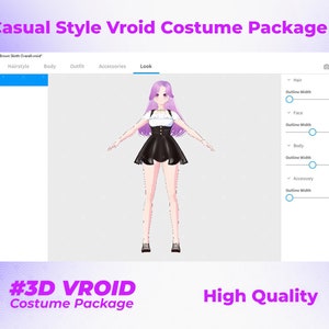 Vroid Clothing Pack | Enhance Your Streaming Experience With Casual ...