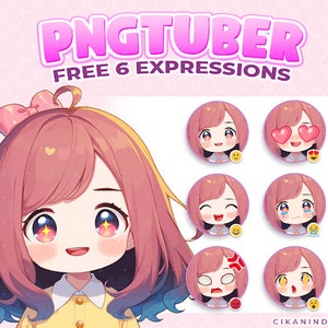 PNG Tuber | Boost Viewer Engagement With Trendy Cute Girl PNG Tuber ...