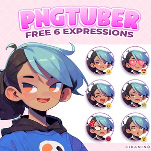 PNG Tuber | Chic PNG Tuber Girl Wearing Jacket for Exciting Broadcasts ...