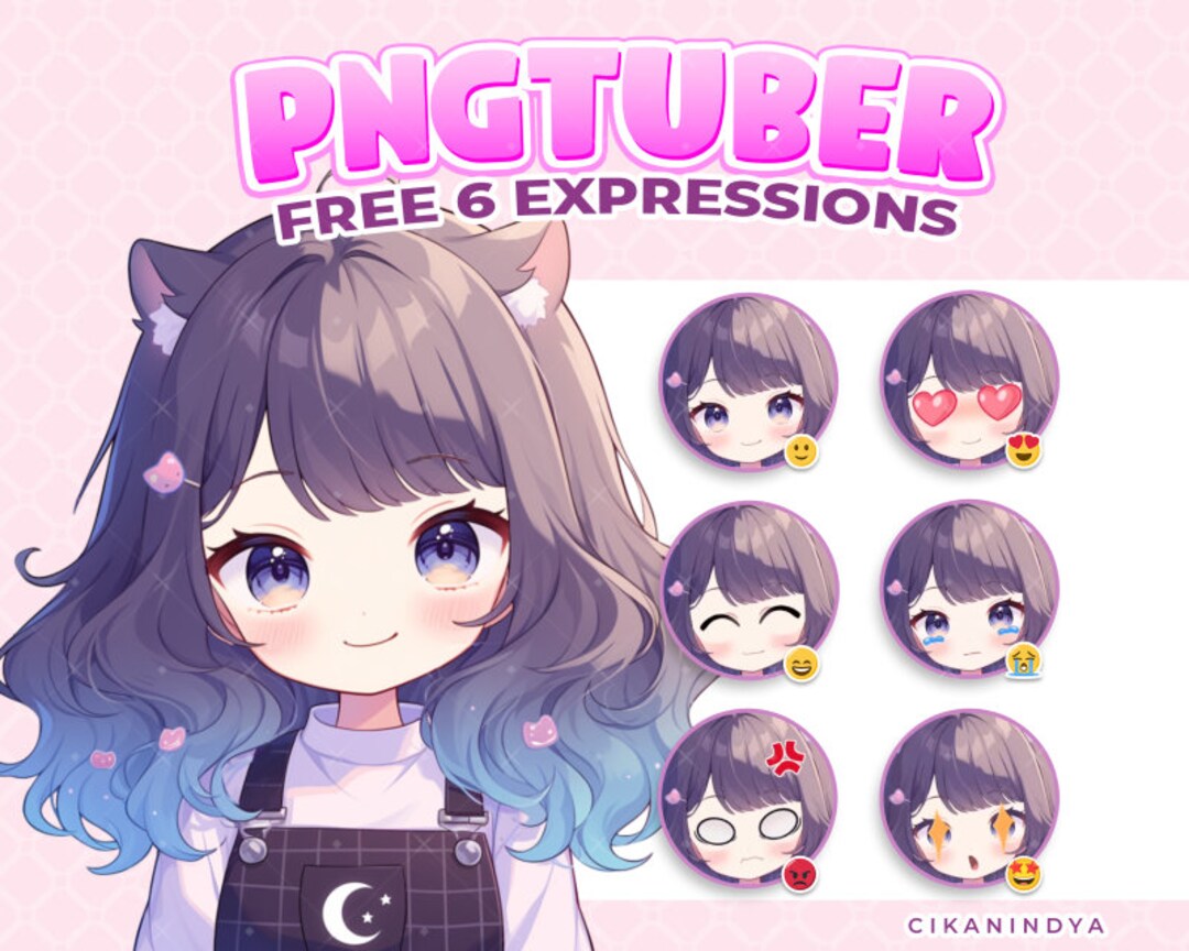 PNG Tuber | Spice up Your Streams With Adorable PNG Tuber Characters ...