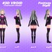 3D Vroid Character, 3d Model Commission, Vtuber Model, Vroid Virtual ...