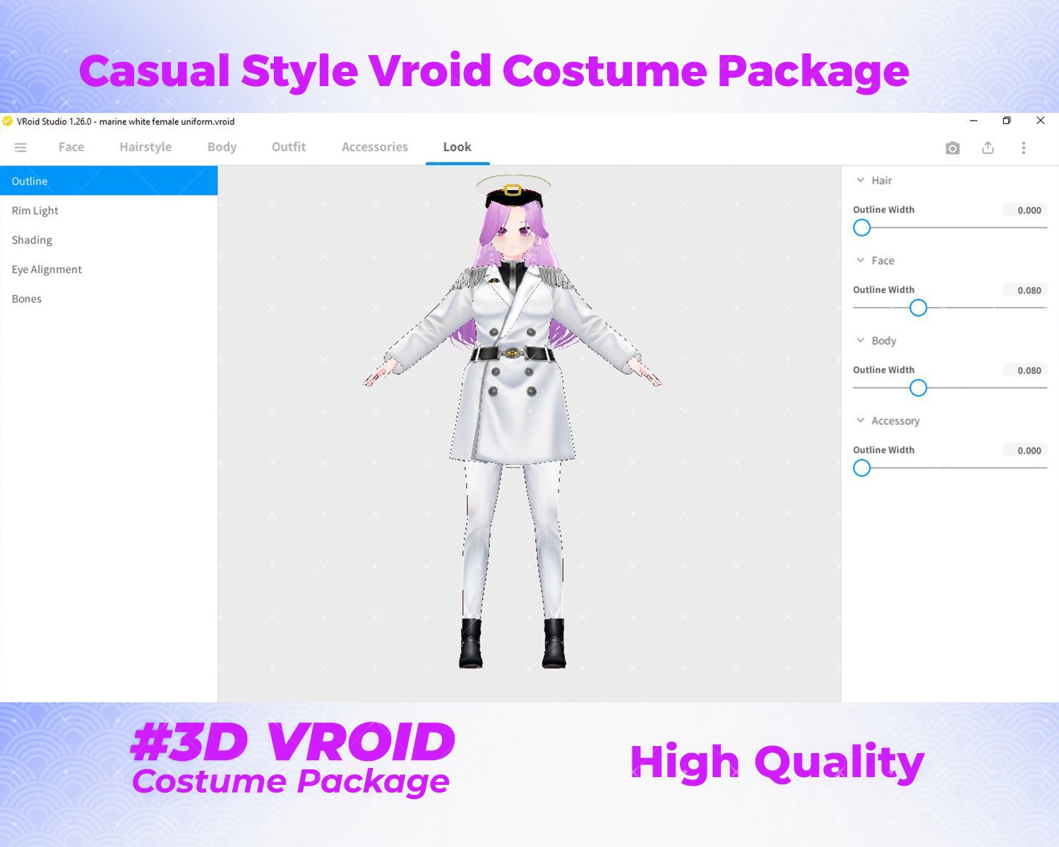 Vroid Clothing Pack, Casual Outfits, Interactive Clothing, Avatar Wear ...