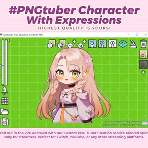 PNG Tuber | Cute and Kawaii PNG Tuber for Wholesome Streaming | Get 2 ...