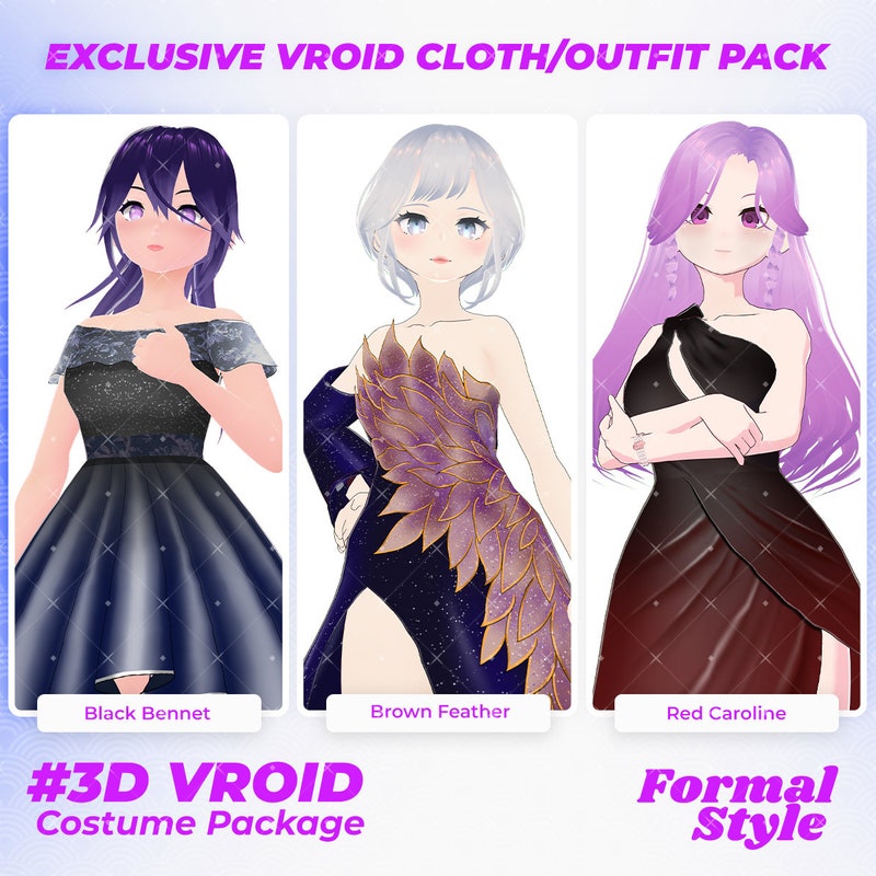 Vroid Avatar Clothes - Etsy