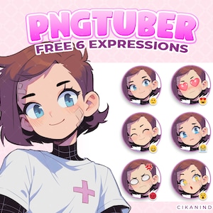 PNG Tuber | Girl PNG Tuber Characters for Spider Themed Streaming ...