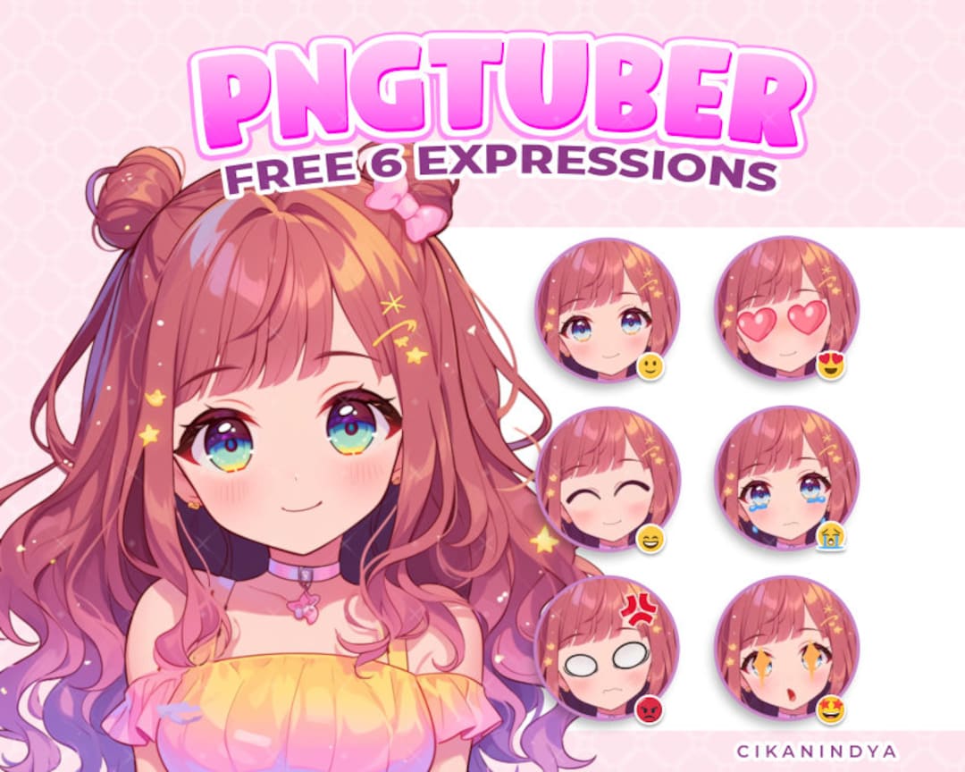 PNG Tuber | Enhance Your Streaming Setup With an Adorable PNG Tuber ...