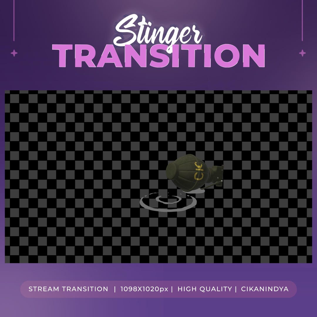 Massive Bomb Shockwave Stinger Transition for Gamers & Streamers ...