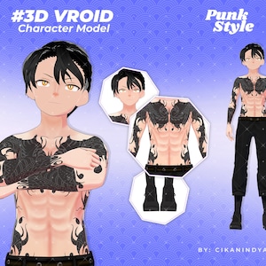 3D Vroid Character, Virtual Sorcerer, Twitch Fantasy - Fantasy Realm ...