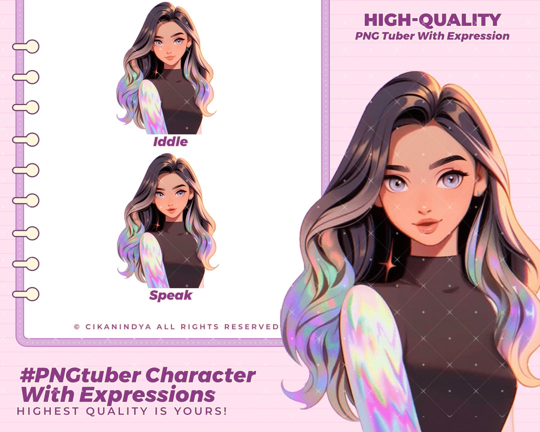 PNG Tuber, Pngtuber Girl, Pngtuber Twitch, Pngtuber Model, Gif Pngtuber ...