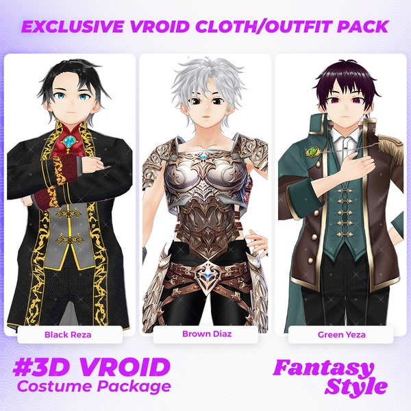 Vroid Avatar Clothes - Etsy