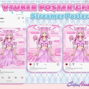 Vtuber Poster, Anime Poster, Poster Frames, Poster Modern, Anime Poster ...