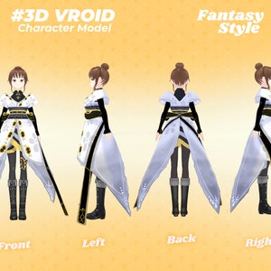 3D Vroid Character Valvet Sunny Anime Girl Perfect for Vtubing - Vtuber ...