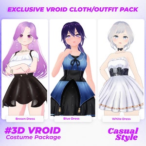 Vroid Clothing Pack | Enhance Your Streaming Experience With Casual ...