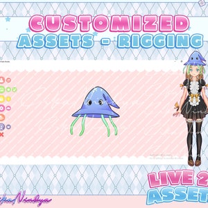 Live2d Vtuber Hat Add-on: PNG Sequence Asset - Etsy