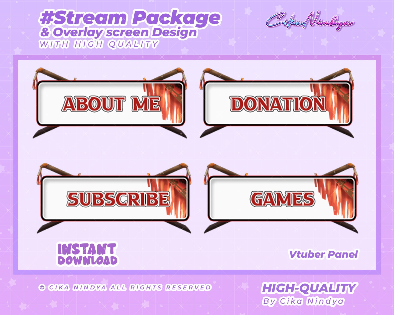 Vtuber Overlay, Vtuber, Obs Overlay, Webcam Overlay, Overlay Fantasy Streamscapes Enchanting ...