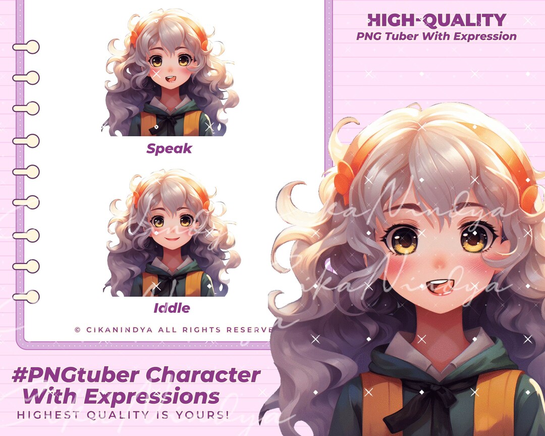 Level up Your Streaming With PNG Tuber for Streamers - Png Tuber Avatar ...