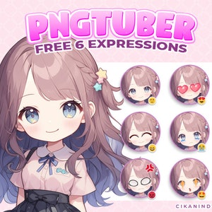 PNG Tuber | Boost Your Stream's Appeal With Cute PNG Tuber Characters ...