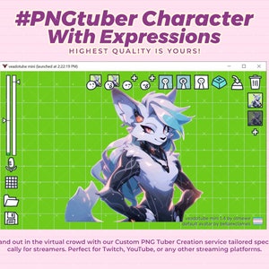 PNG Tuber | Dynamic Furry PNG Tuber Avatars for Streaming & Vlogging ...