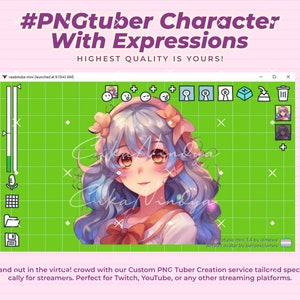 PNG Tuber | Elevate Your Stream Presence With Personalized PNG Tuber ...