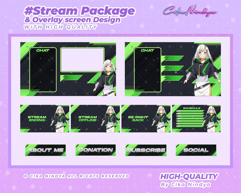 Gaming Stream Revolution With Immersive Overlay Collection for Gamers ...