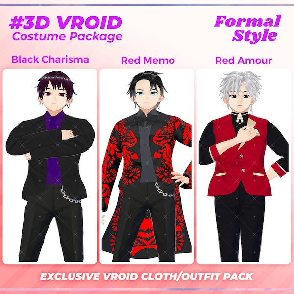 Male Vroid Clothes - Etsy
